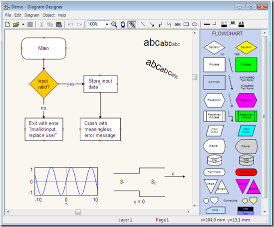 Appatic: Diagram Designer : A Universal Windows Flowchart App